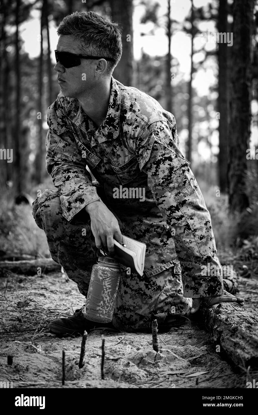 A U.S. Marine with 3rd Battalion, 6th Marine Regiment, 2d Marine ...