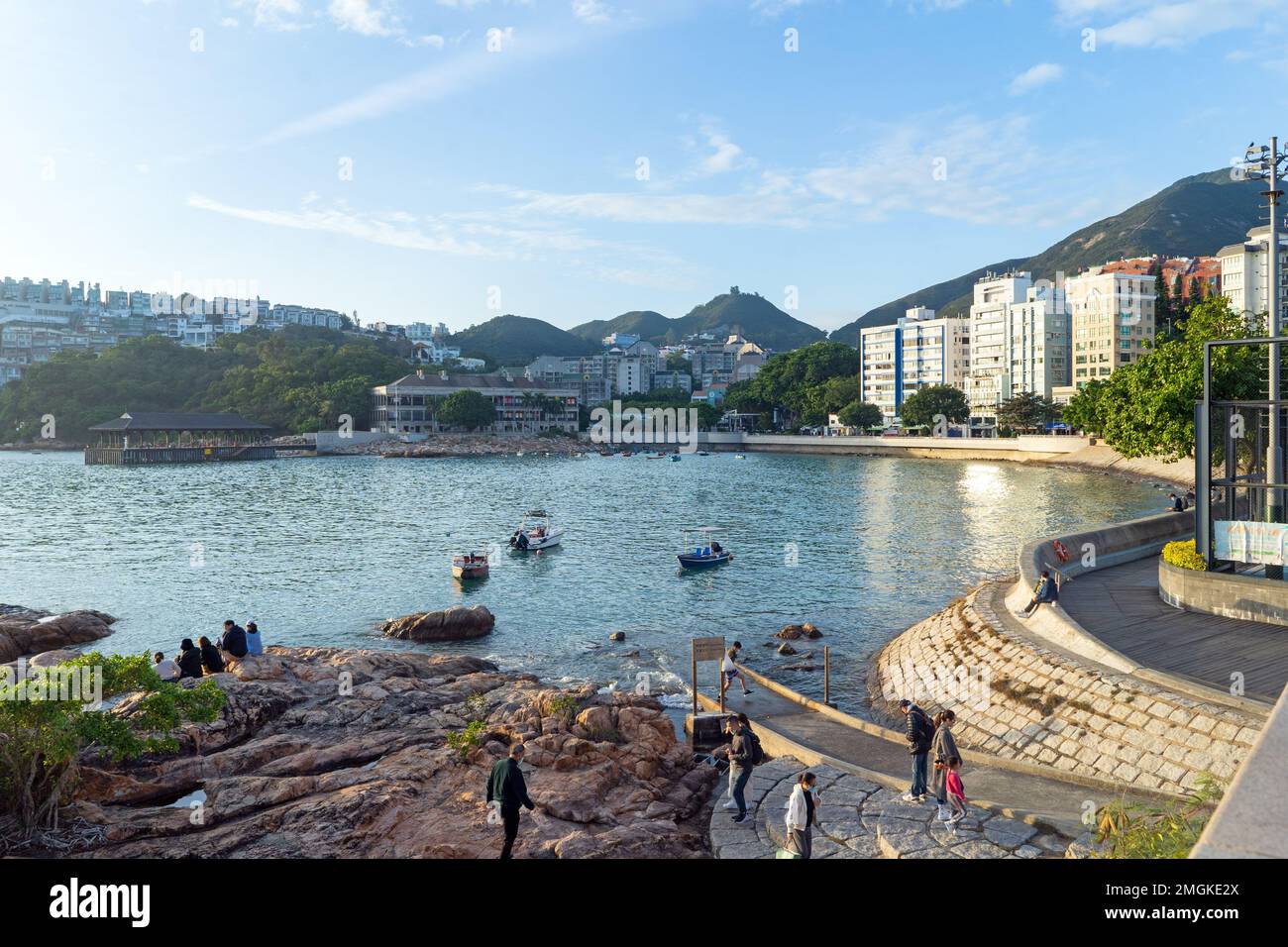 Hong Kong - December 2022 - Stanley Bay at susnet Stock Photo - Alamy