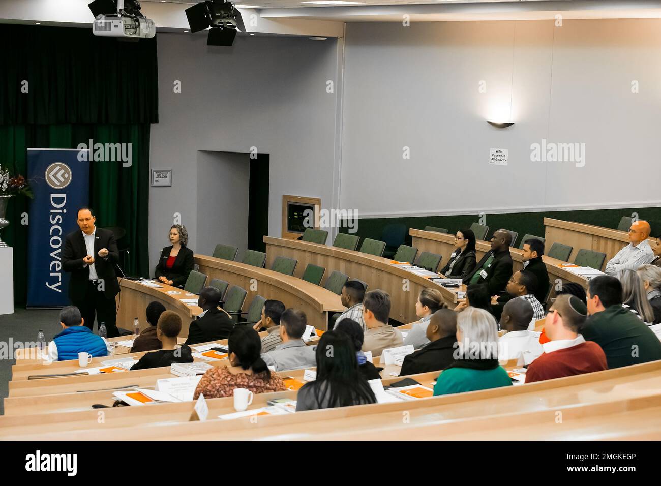 Diversity at university auditorium hi-res stock photography and images ...