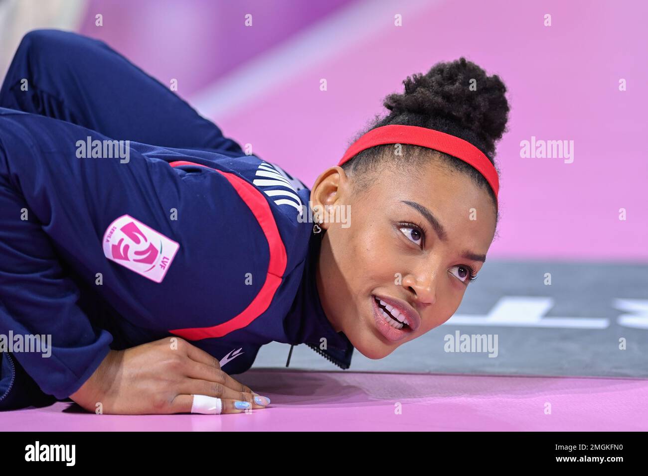 Khalia Lanier (Volley Bergamo 1991) during the Volleyball Italian Women ...