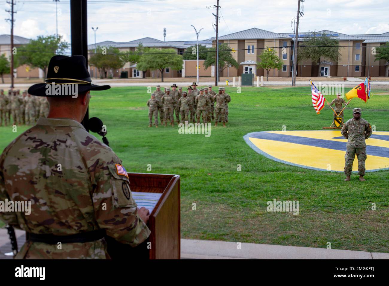 Brig. Gen. Steven Carpenter, 1st Cavalry Division deputy commanding ...