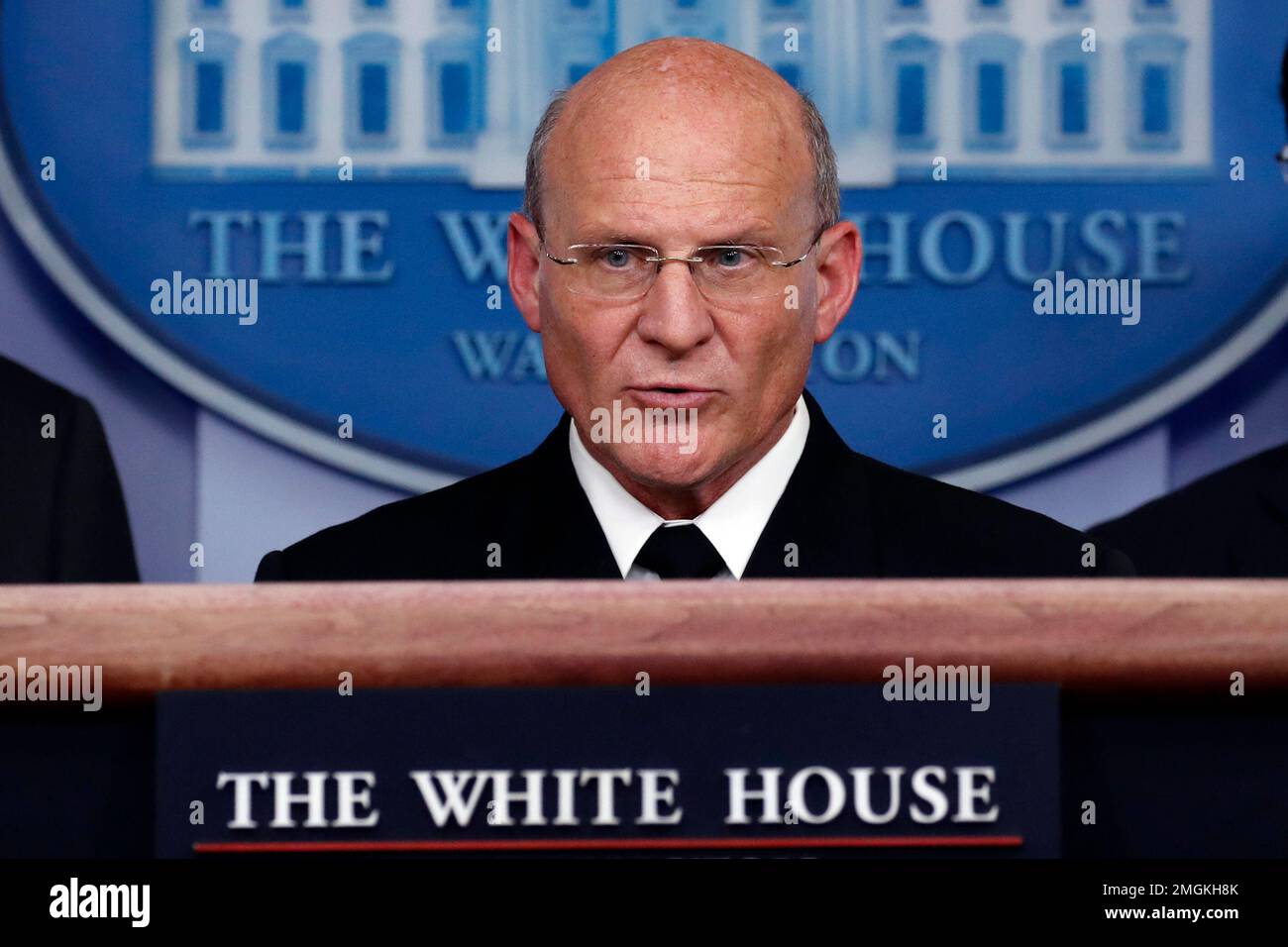 Navy Adm. Michael Gilday, Chief of Naval Operations, speaks about the ...