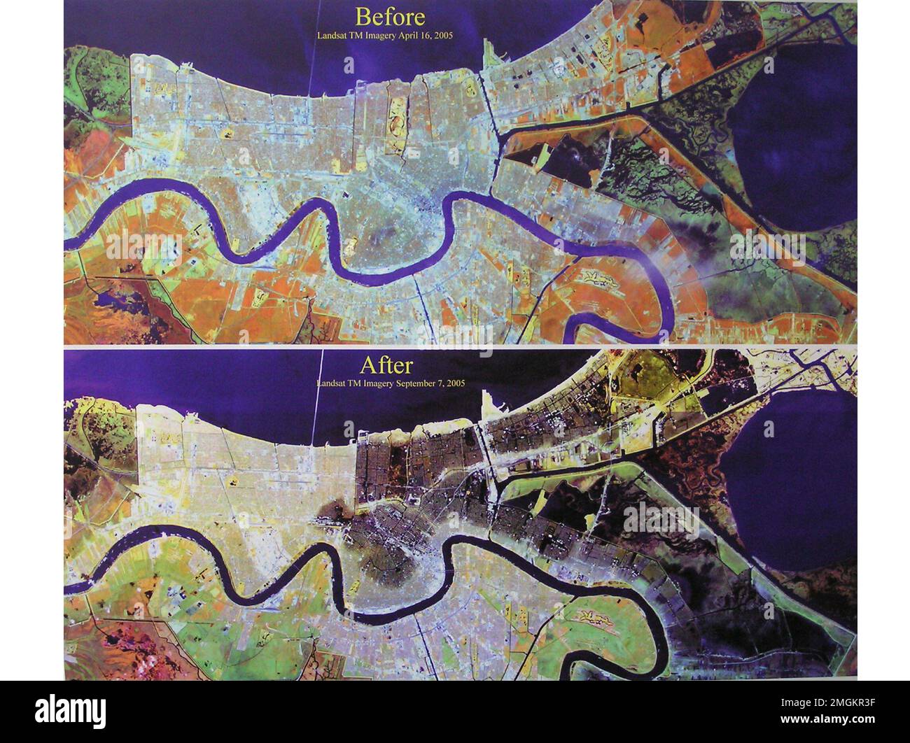 Operation Zephyr - 26-HK-154-211. Images from Lt. Williams. Hurricane Katrina Stock Photo - Alamy