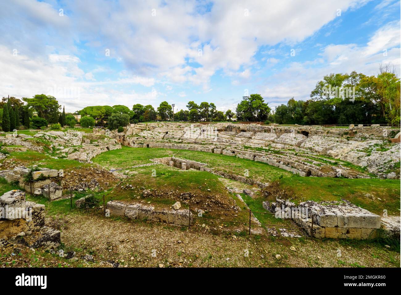 Roman amphitheatre of Syracuse - I cent. AD - III cent. AD - Neapolis ...