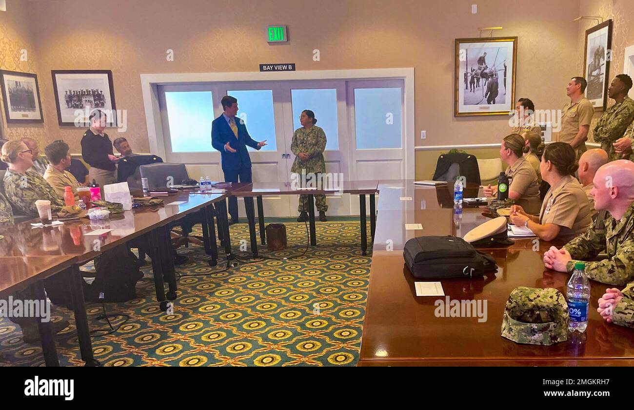 During the Advanced Command Language Program workshop, James Lewis, the ...