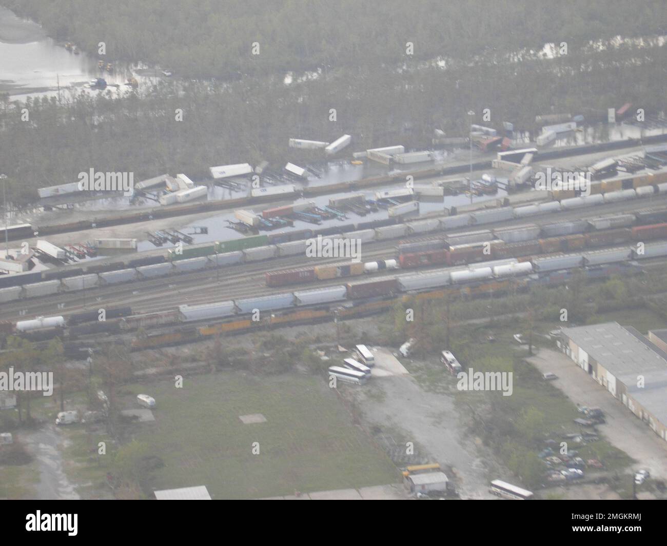 Operation Zephyr - 26-HK-154-14. Images from Lt. Williams. Hurricane Katrina Stock Photo - Alamy