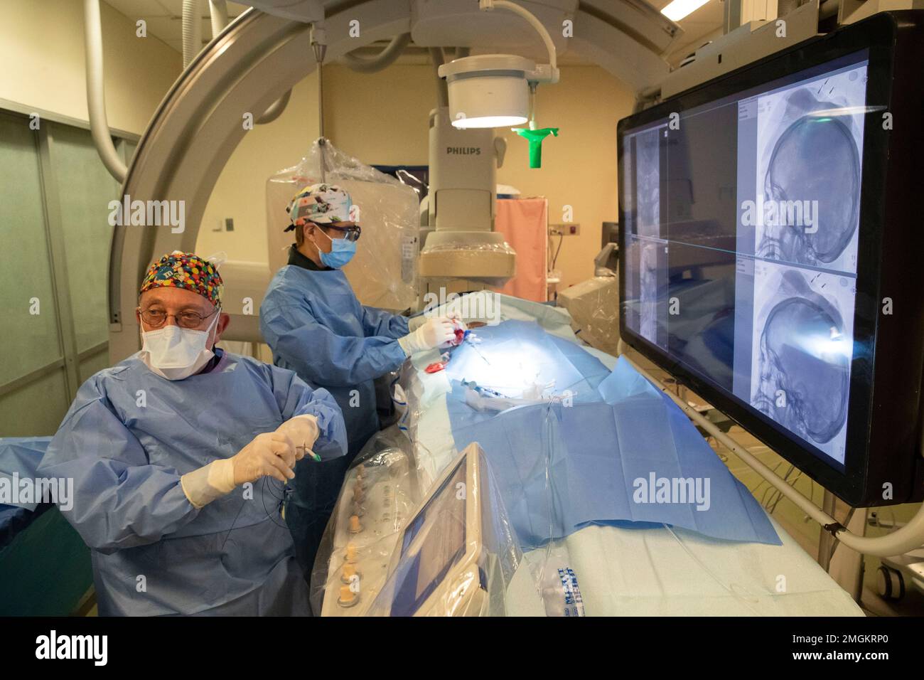 In this Wednesday, Feb. 26, 2020 photo, Director of Pediatric Cerebral ...