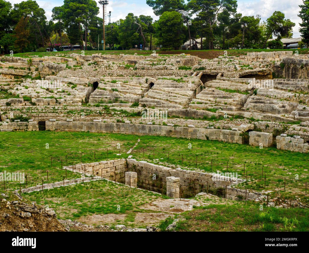 Roman amphitheatre of Syracuse - I cent. AD - III cent. AD - Neapolis ...