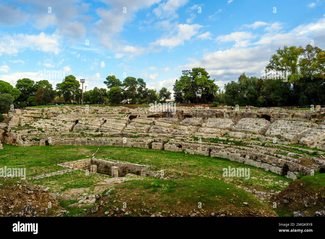Roman amphitheatre of Syracuse - I cent. AD - III cent. AD - Neapolis ...