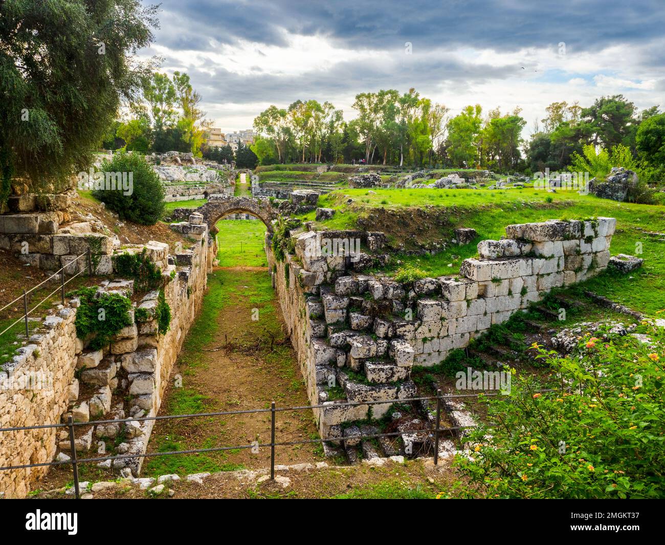 Roman amphitheatre of Syracuse - I cent. AD - III cent. AD - Neapolis ...