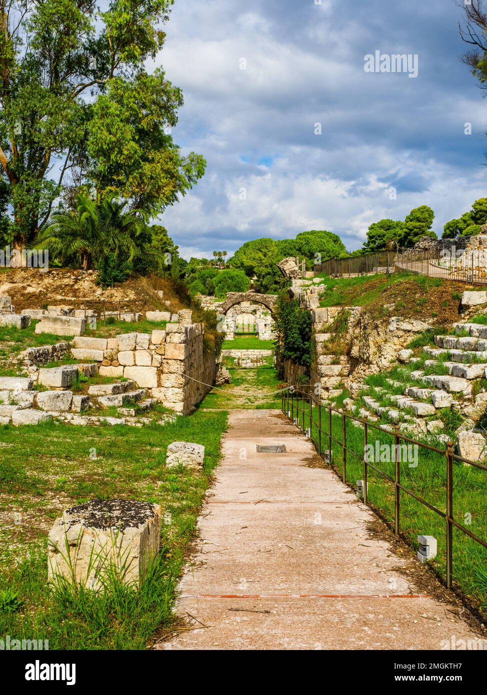 Roman amphitheatre of Syracuse - I cent. AD - III cent. AD - Neapolis ...