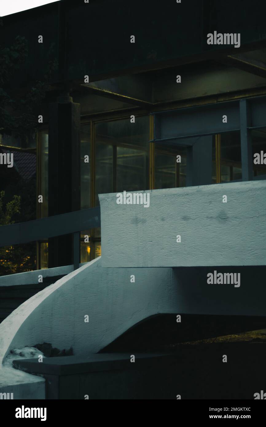 Baghramyan metro station in Yerevan at night captured in ...