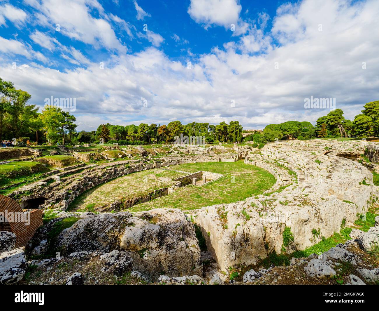 Roman amphitheatre of Syracuse - I cent. AD - III cent. AD - Neapolis ...