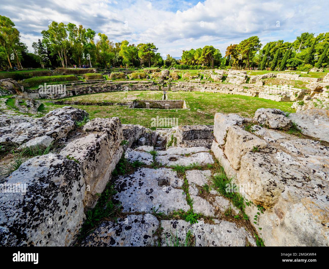 Roman amphitheatre of Syracuse - I cent. AD - III cent. AD - Neapolis ...