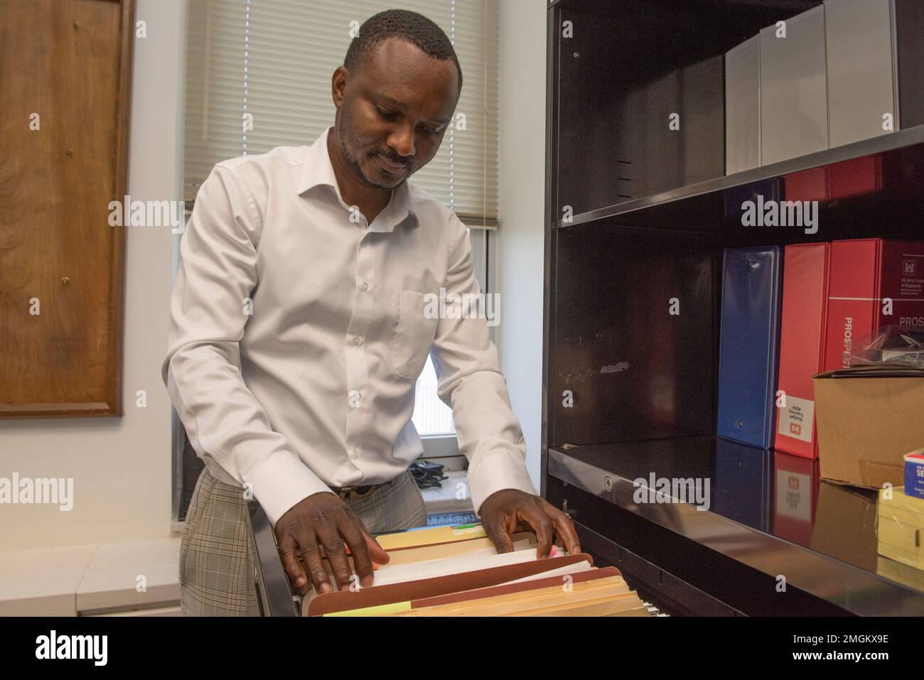 David Tamakloe, auditor with the U.S. Army Corps of Engineers Nashville ...