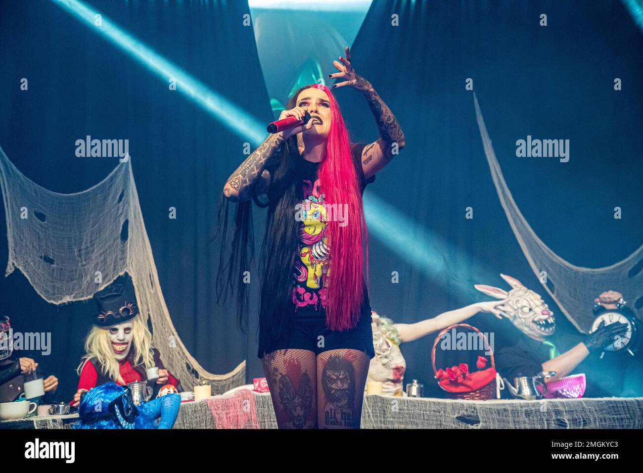 Concert by the rock music group Megara, presenting their new album ...