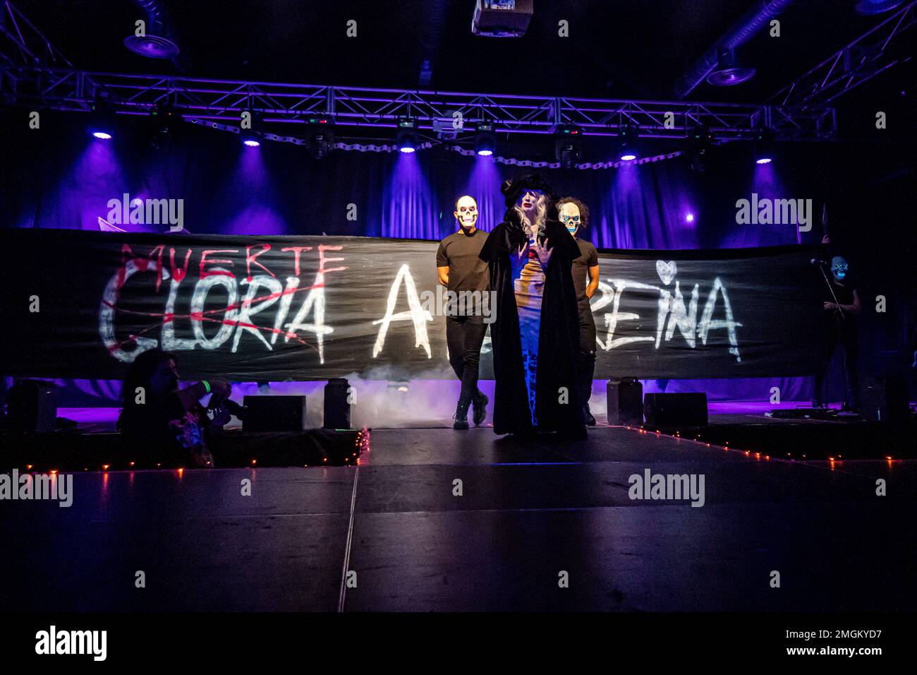 Concert by the rock music group Megara, presenting their new album ...