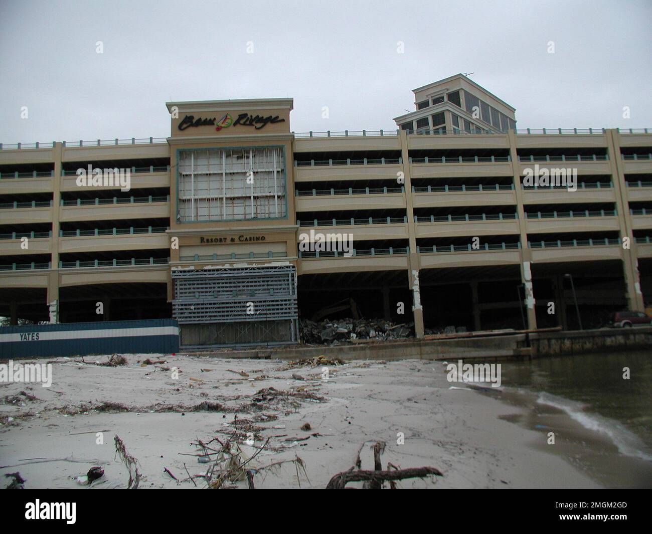Aftermath - Miscellaneous - 26-HK-48-1. large commercial building near ...