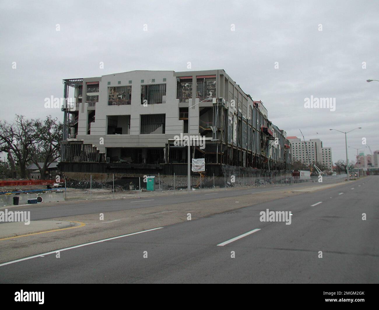 Aftermath - Miscellaneous - 26-HK-48-15. large displaced riverboat or ...