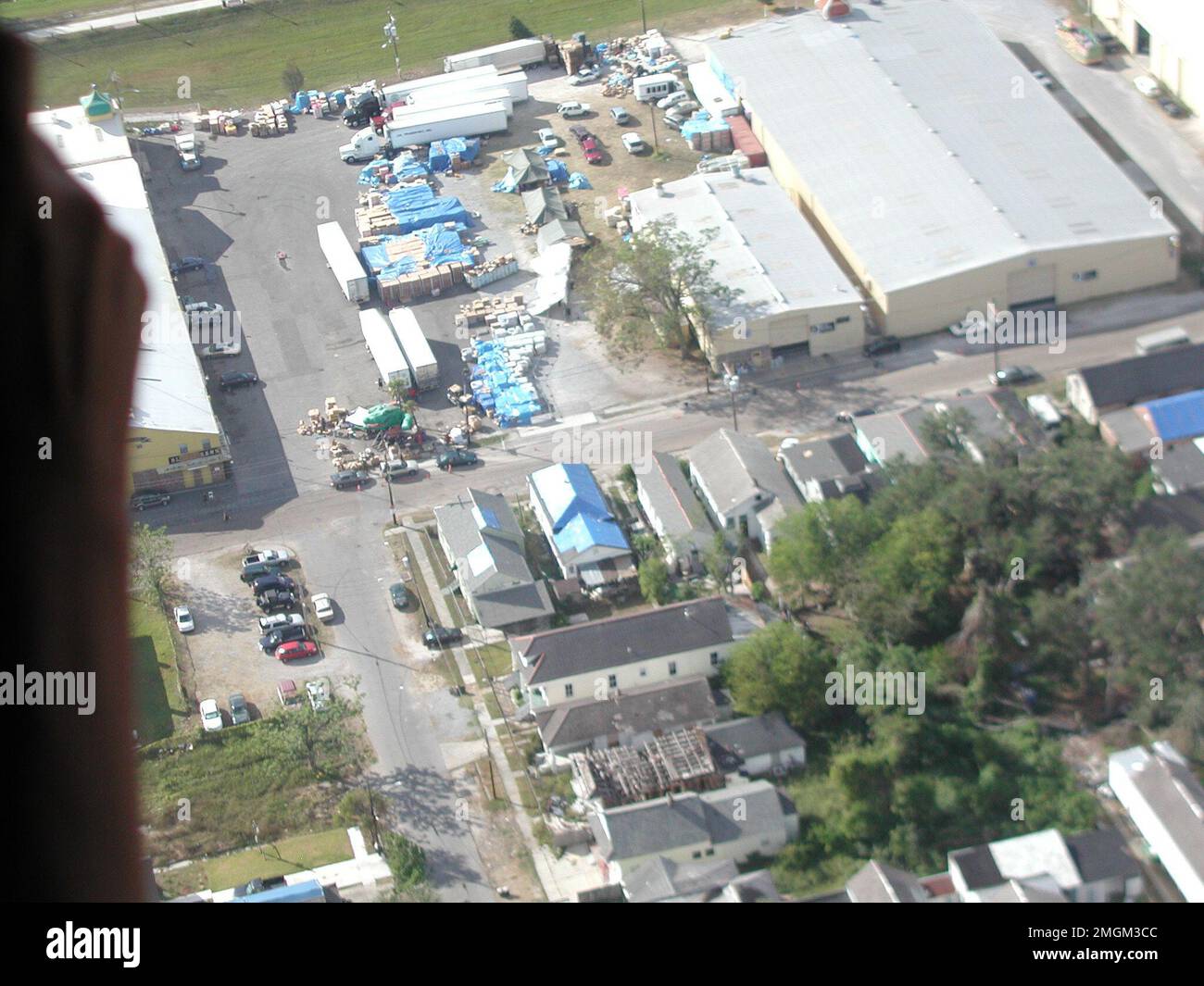 Aerial and Satellite Images - 26-HK-19-130. Hurricane Katrina Stock ...