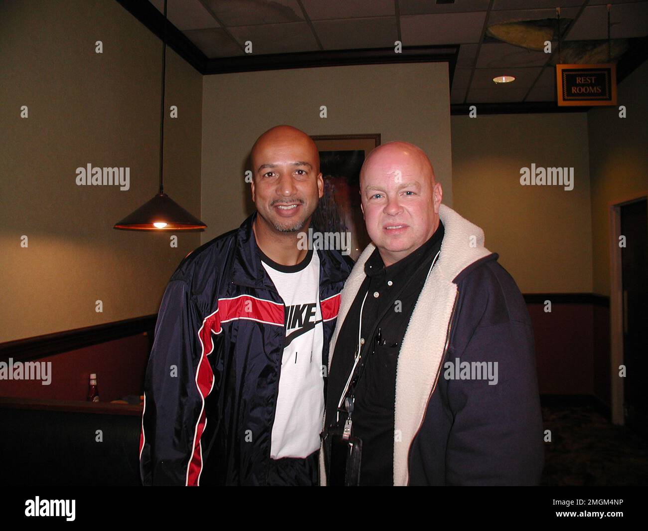 VIP Visitors - 26-HK-18-6. NOLA Mayor Ray Nagin with unidentified ...