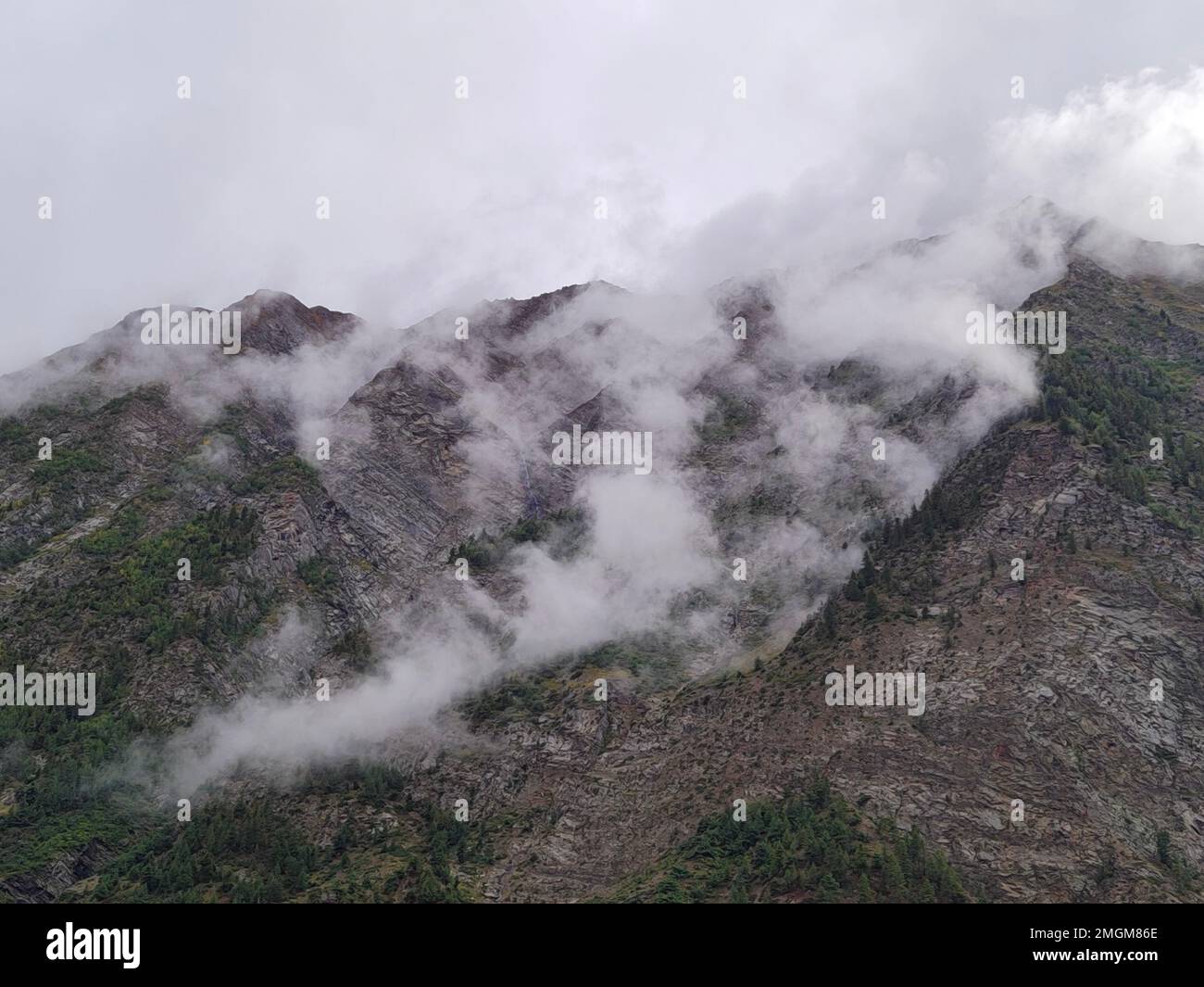 Lahaul and Spiti, Himachal Pradesh, India - 12 September 2021 : Village ...