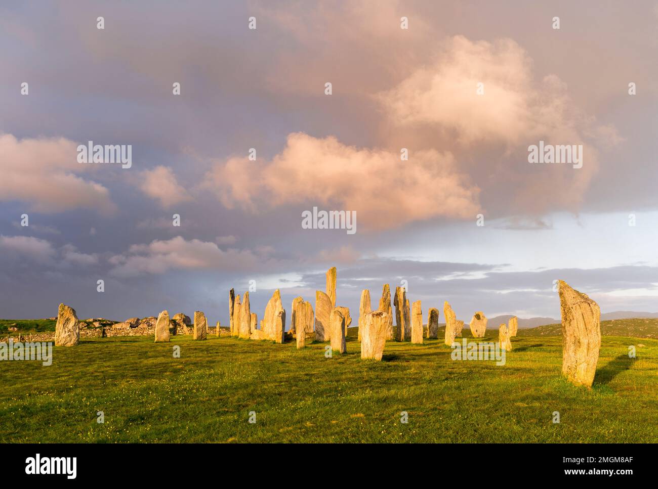 Standing Stones of Callanish (Callanish 1) on the Isle of Lewis in the ...