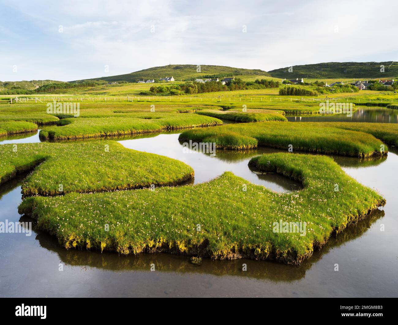 Isle of Harris, part of the island Lewis and Harris in the Outer ...