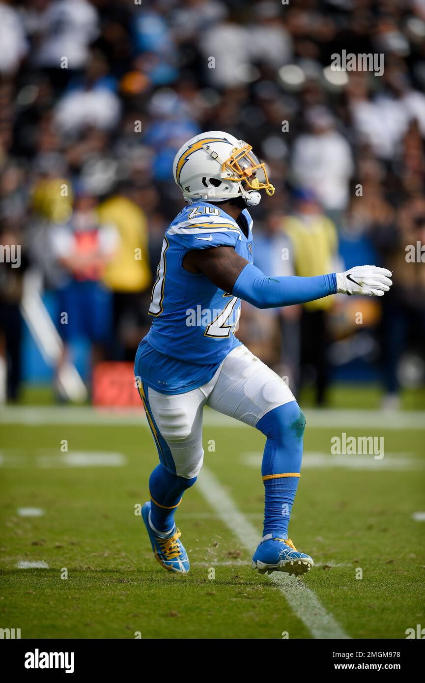 Los Angeles Chargers cornerback Desmond King II in action during the ...