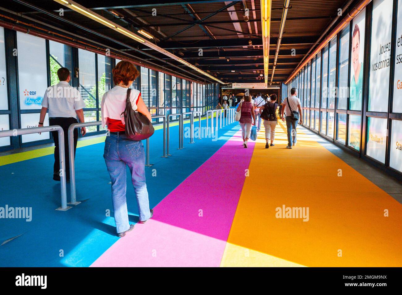 Paris, France, People going to work at Paris, Convention Center ...