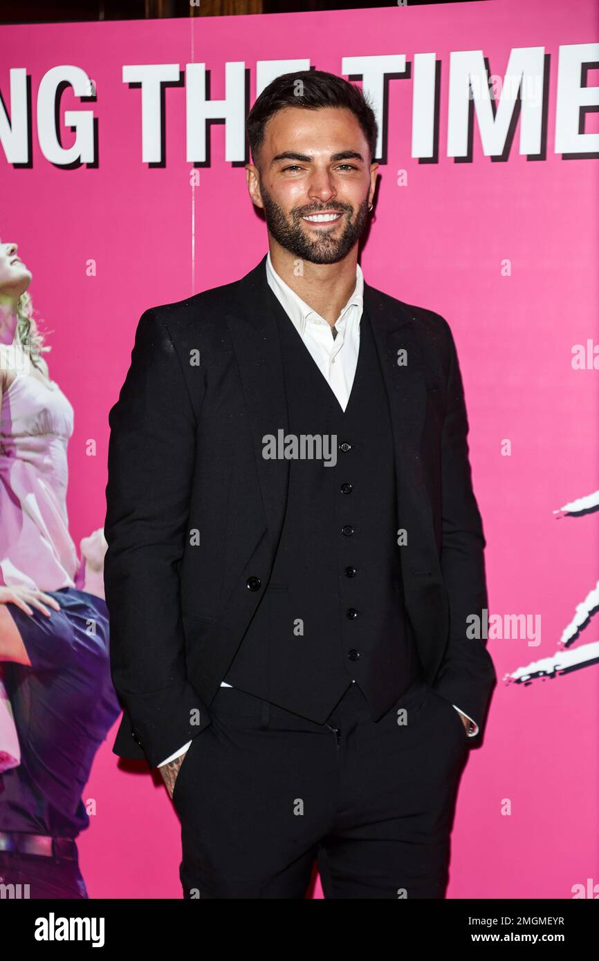 London, UK. 25th Jan, 2023. Ethan Smith attends the press night for ...