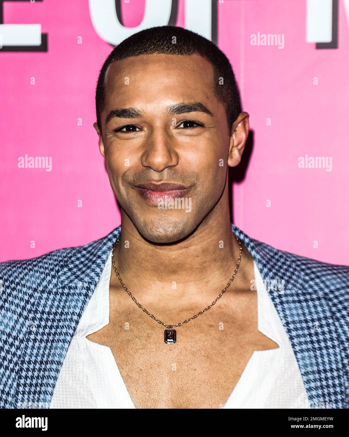 London, UK. 25th Jan, 2023. Michael Gunning attends the press night for ...