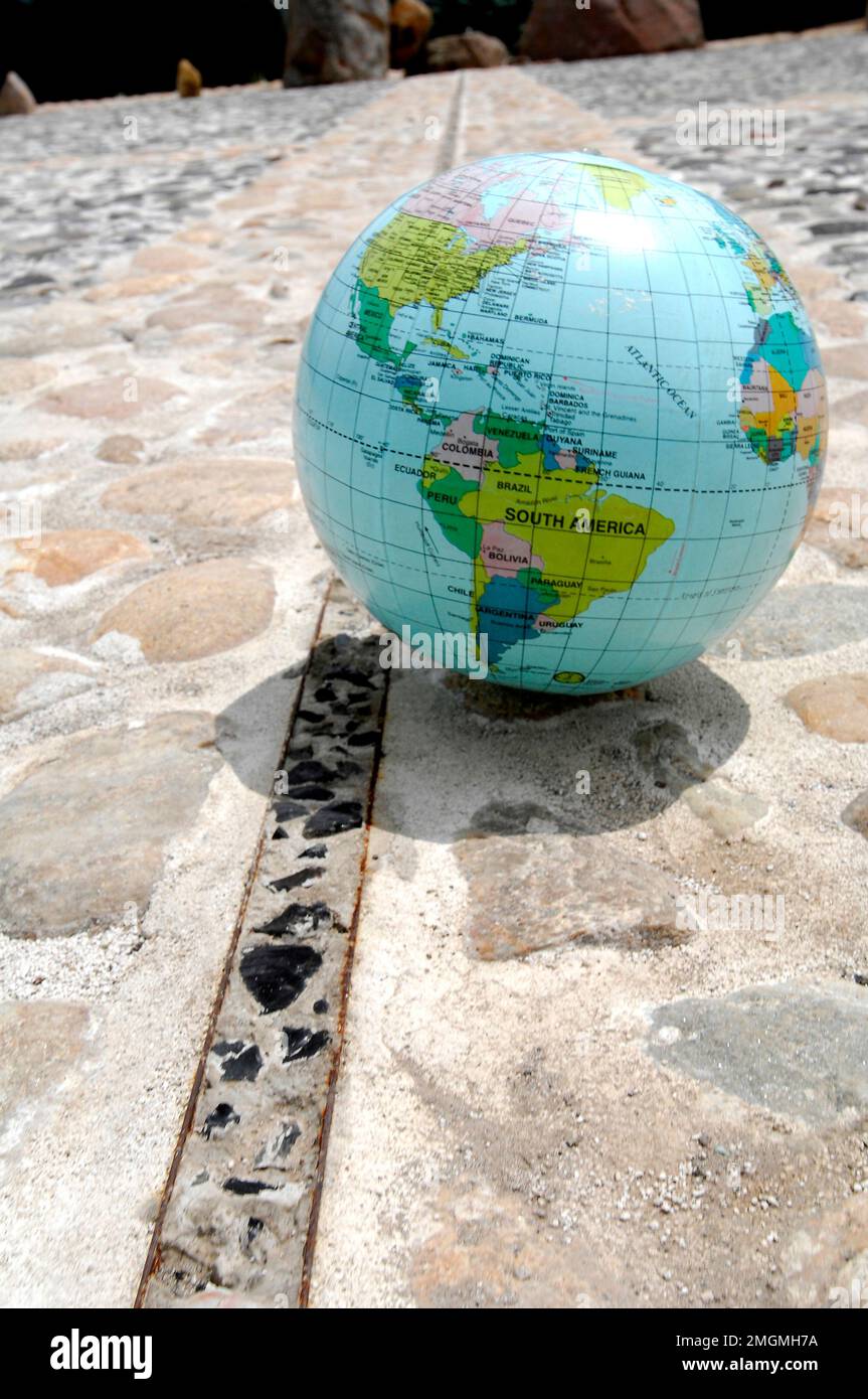 The ecuador ligne. Ecuador Stock Photo - Alamy