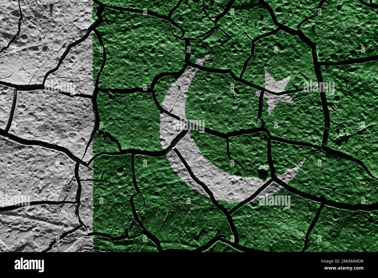 Grunge pakistan flag hi-res stock photography and images - Alamy