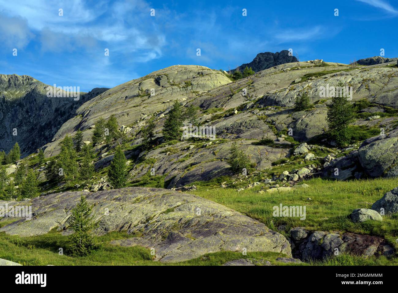 Musty domes of Permian pelites in the Vallee des Merveilles. In ...
