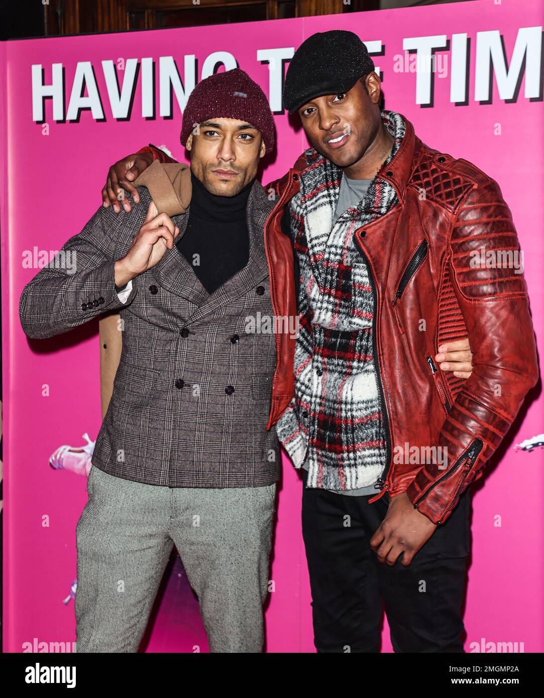 London, UK. 25th Jan, 2023. Scott Saunders and Stefan-Pierre Tomlin ...