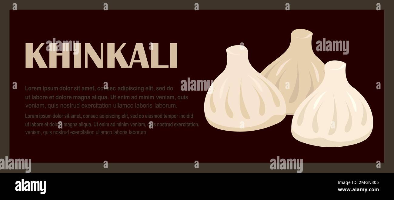 National georgian food khinkali hi-res stock photography and images - Alamy