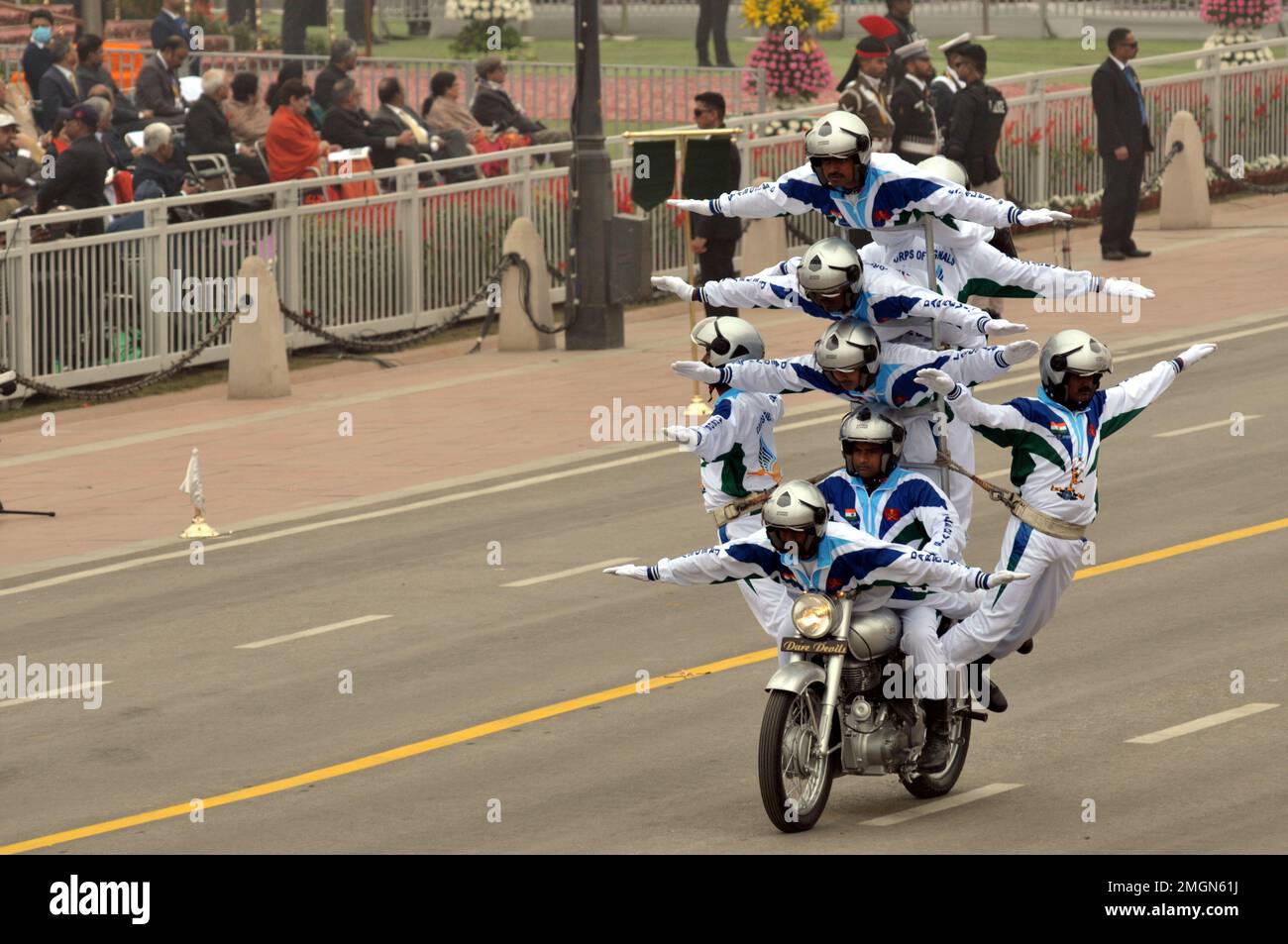 Republic day parade bike hi-res stock photography and images - Alamy
