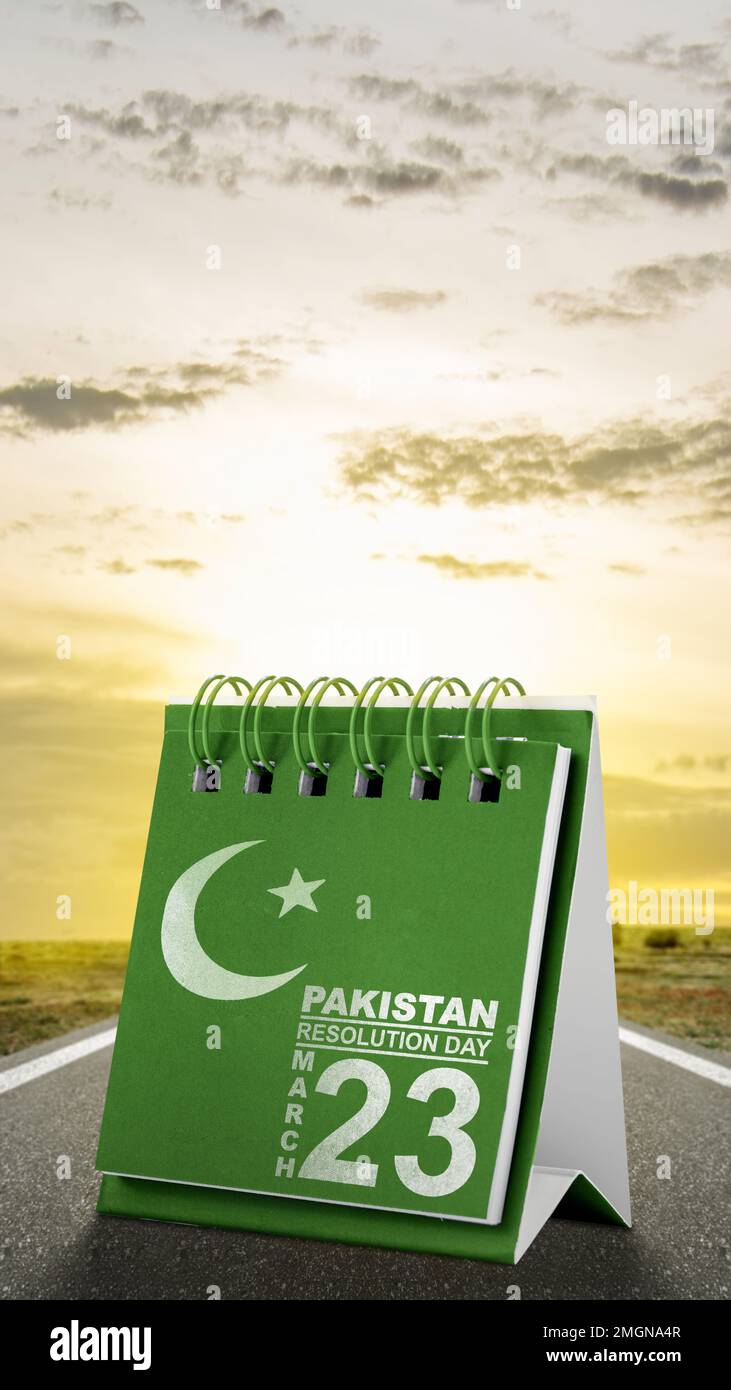 Pakistan calendar hi-res stock photography and images - Alamy