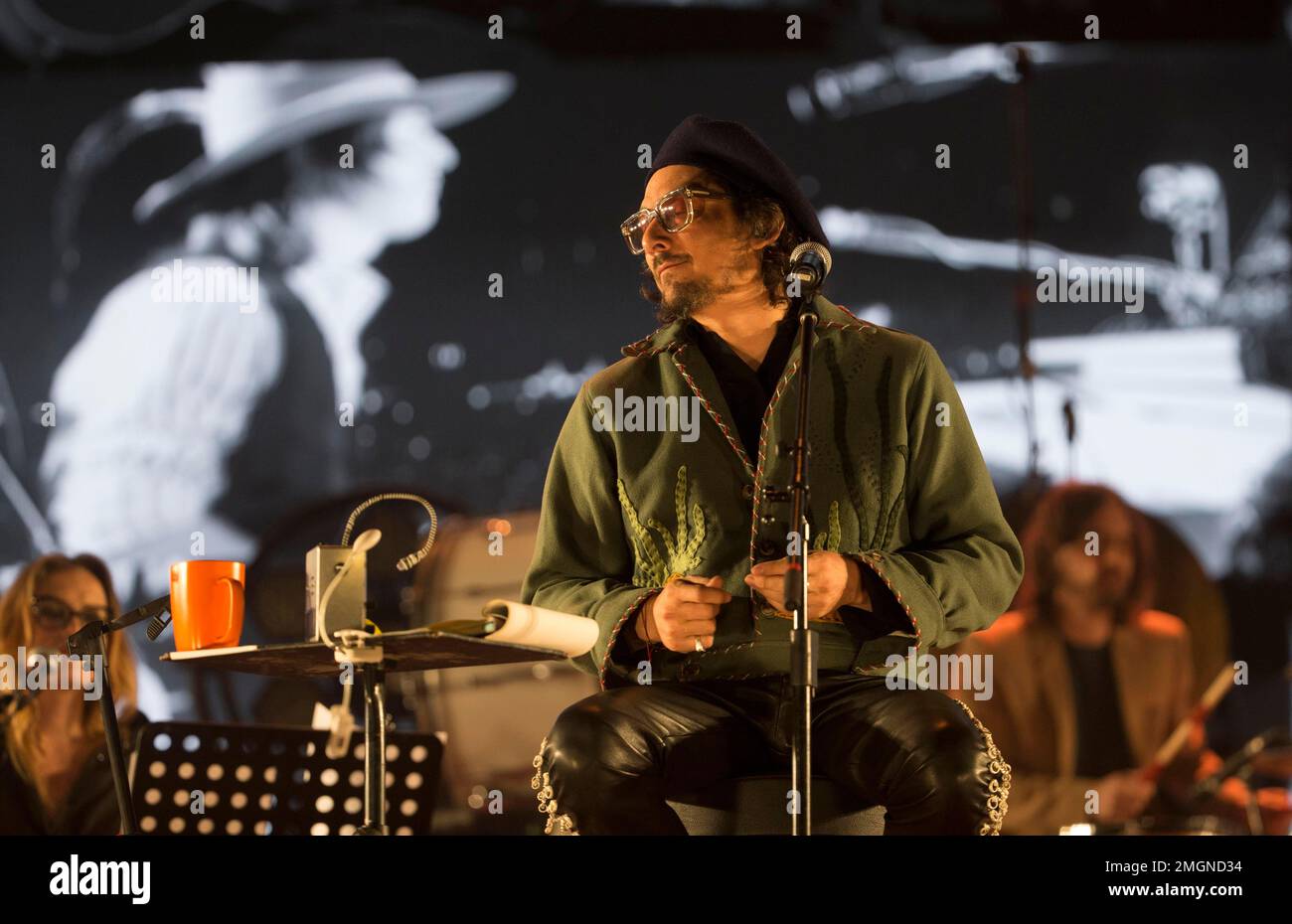 Mexican rock band Zoe performs during the Vive Latino music festival in ...