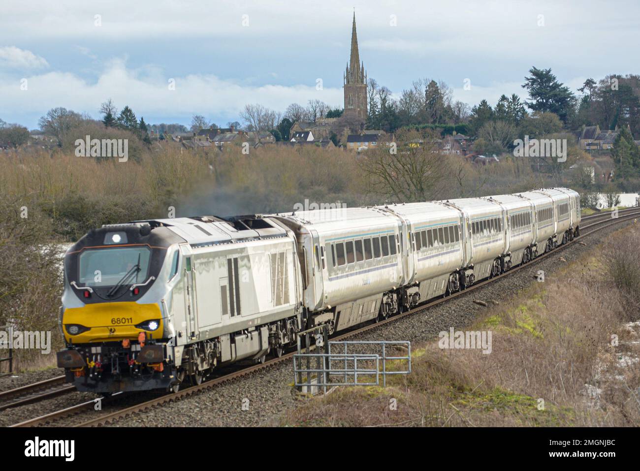 Chiltern Class 68011 Stock Photo - Alamy