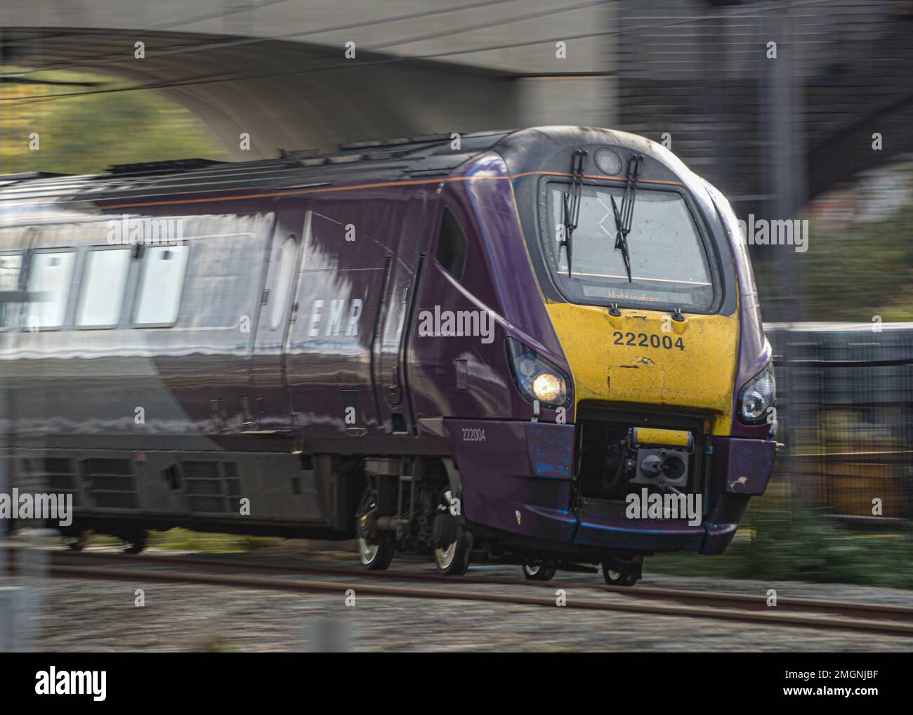 Emr class 222 train hi-res stock photography and images - Alamy