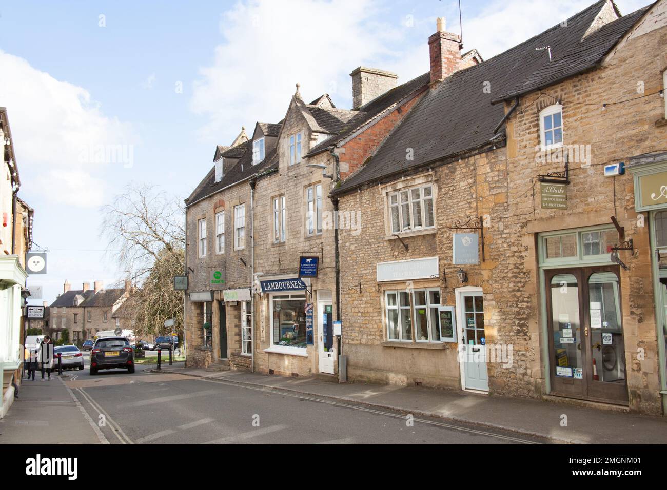Views of Stow on the Wold in Gloucestershire in the United Kingdom ...