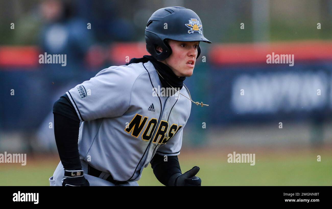 Northern Kentucky's Noah Fisher during an NCAA baseball game against ...