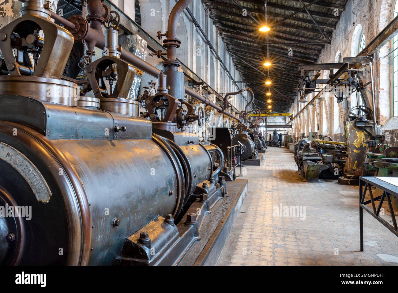 Katowice, Silesia, Poland - January 20th 2023: Hall interior of ...