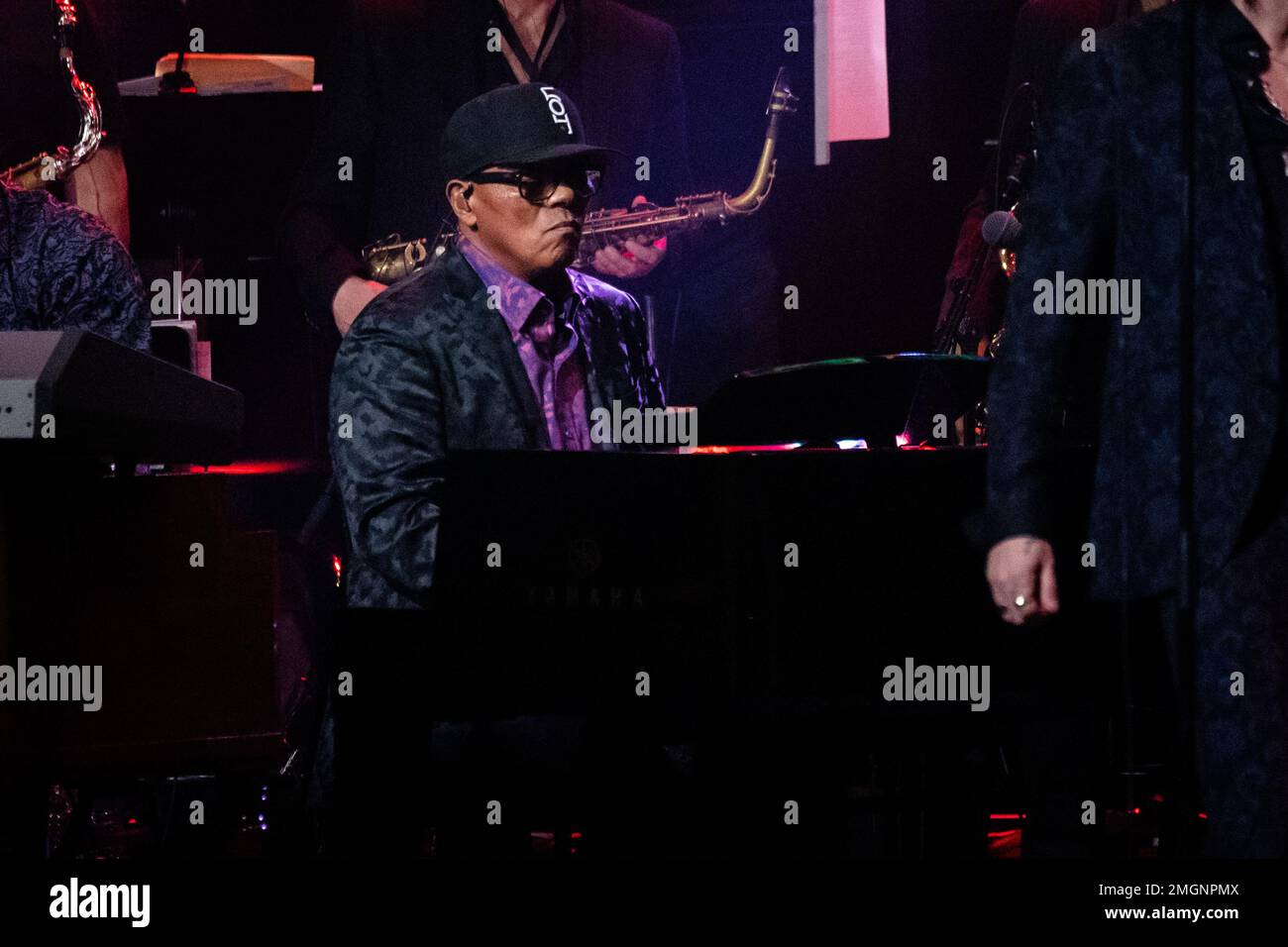 Ivan Neville performs at Love Rocks NYC!, a Benefit Concert for God's ...