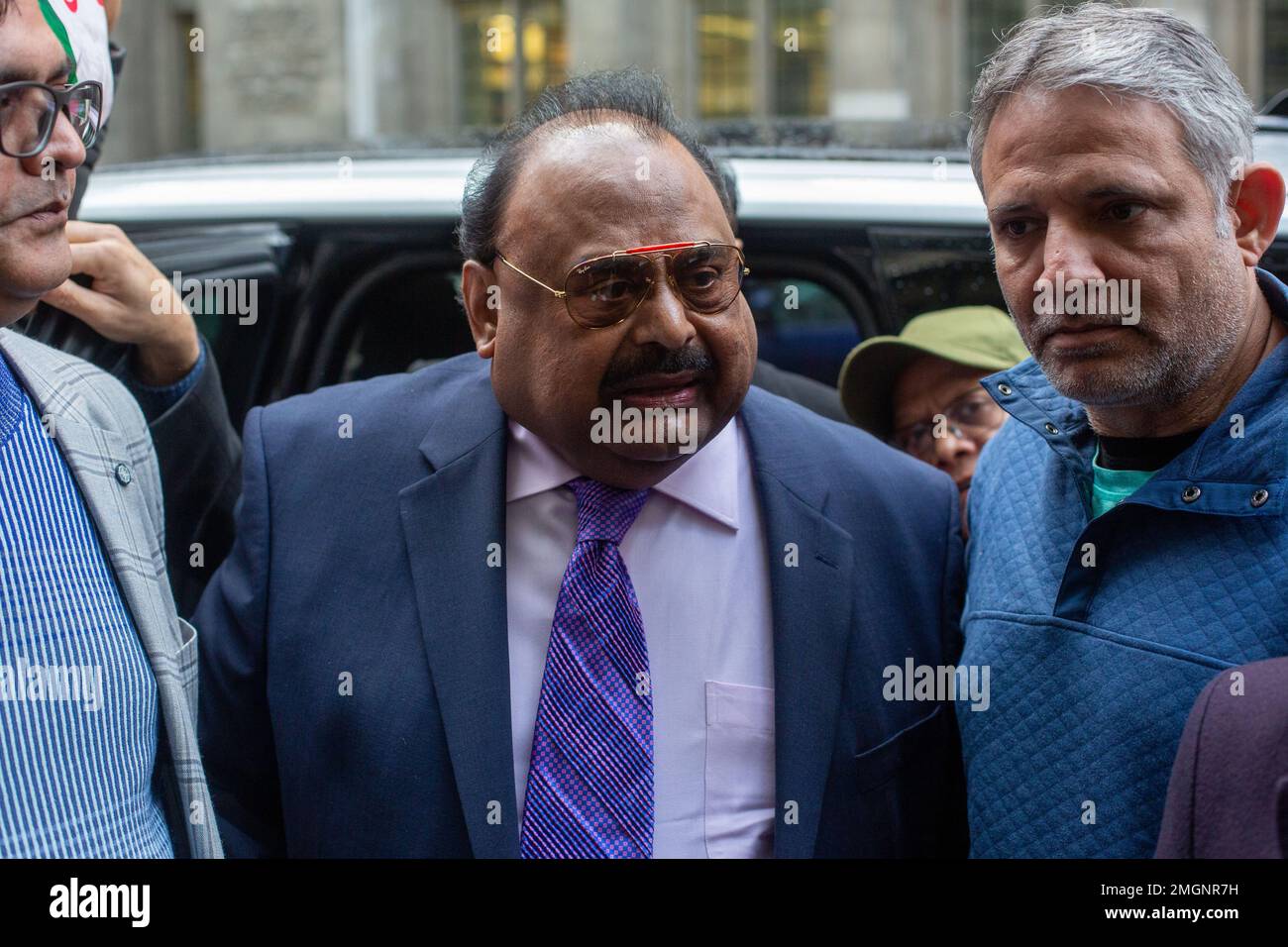 January 26, 2023, London, England, United Kingdom: Muttahida Qaumi Movement founder ALTAF ...