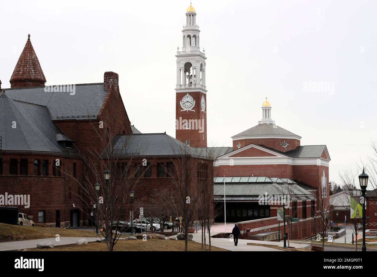 The campus of the University of Vermont in Burlington, Vt., Wednesday ...