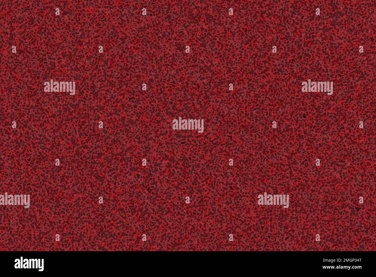 modern red organic chaos digital drawn background or texture ...