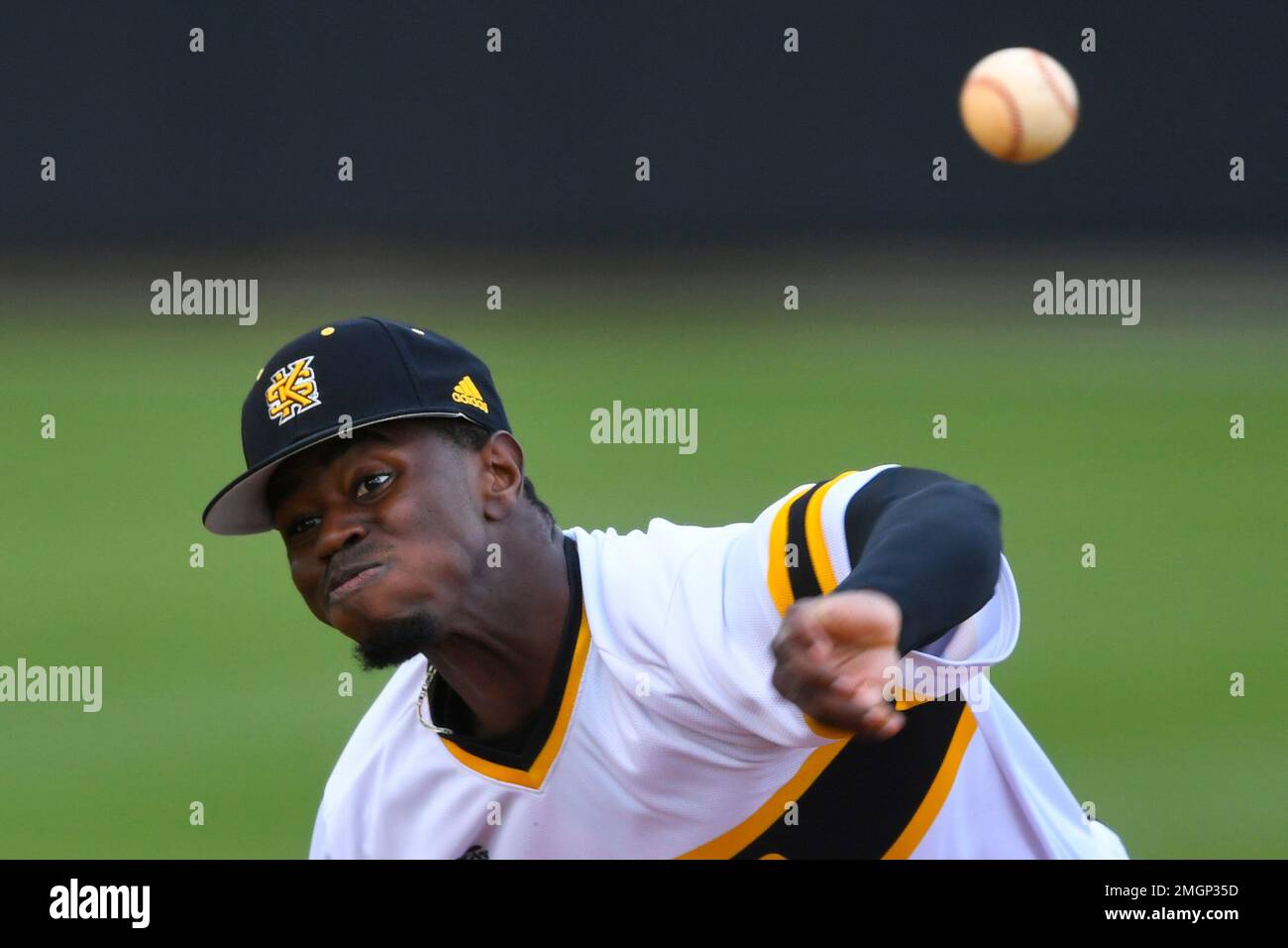 Kennesaw State player Brison Finney pitches against Jacksonville State ...
